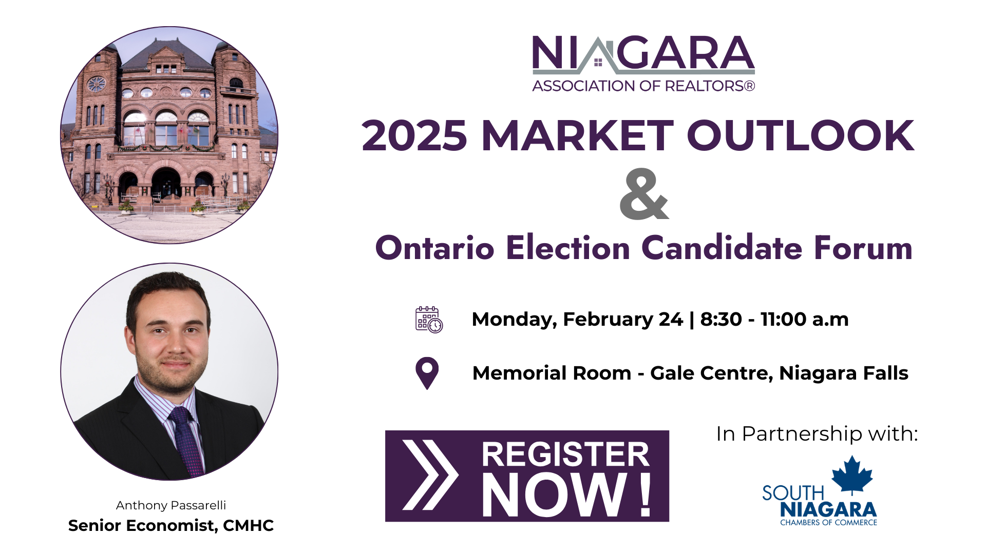 NAR 2025 Market Outlook & Ontario Election Candidate Forum – South ...